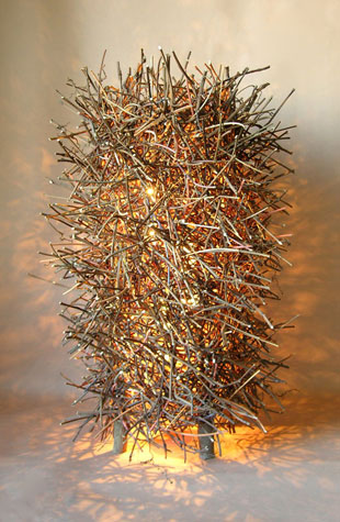 birch and willow: biomass materials in lighting fixtures – Lucept