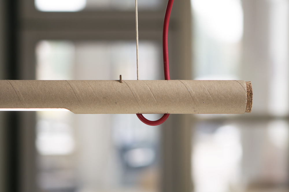 waarmakers cardboard LED lamp – Lucept