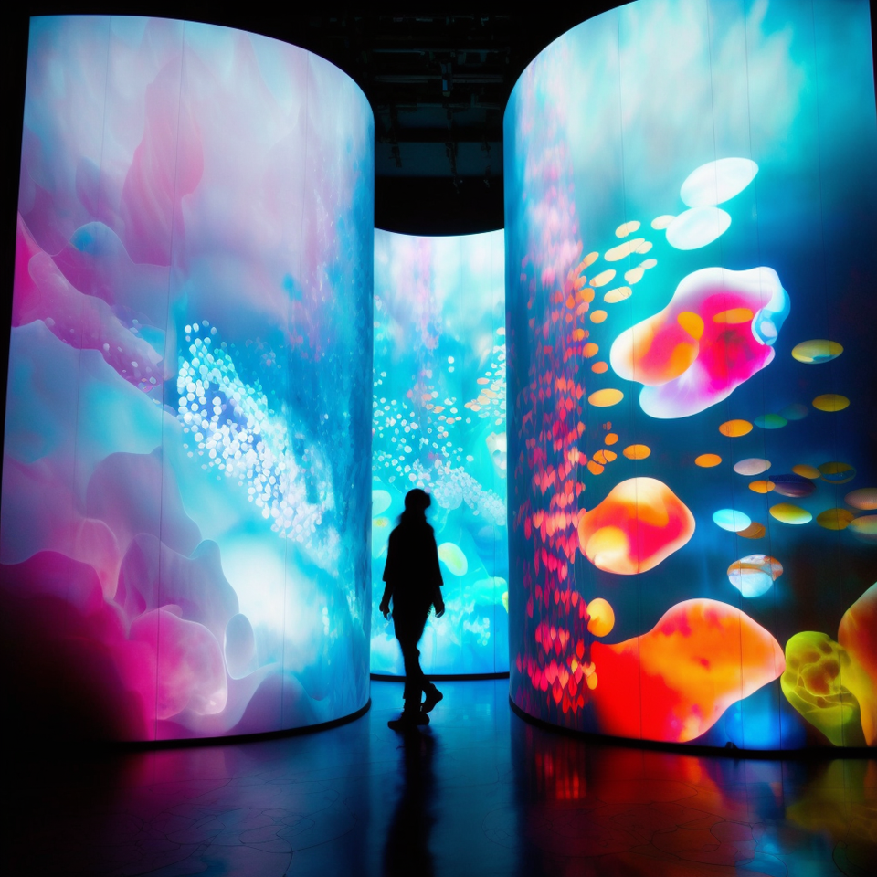 immersive digital walls – Lucept
