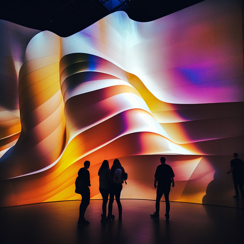 immersive digital walls – Lucept